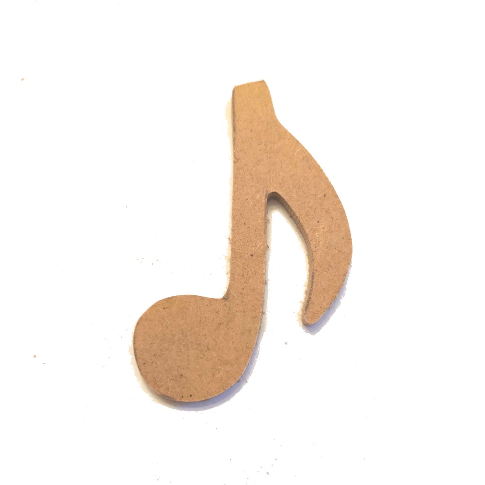 motif en bois note de musique à décorer - Lettre bois